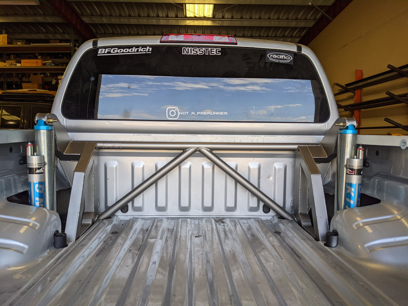 Frontier rear shock hoop – CJD Racing